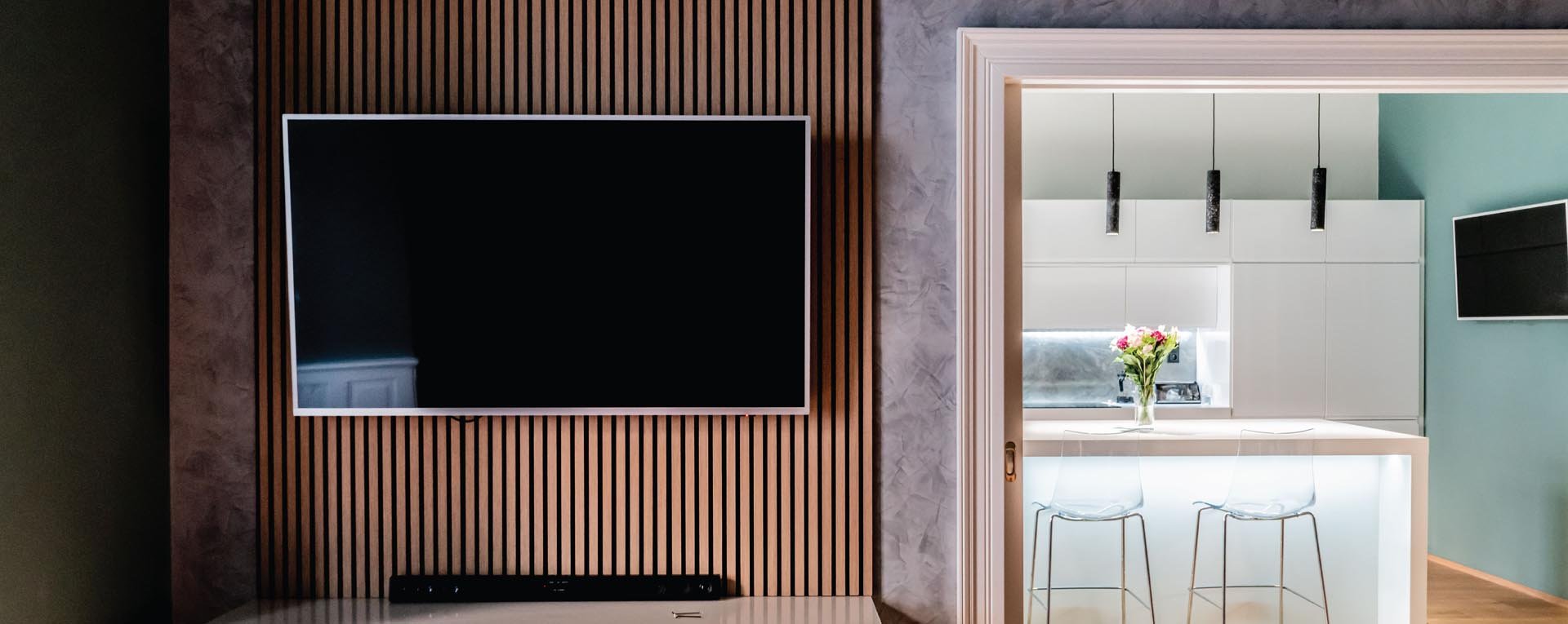 Designové akustické panely | Dveře stavby